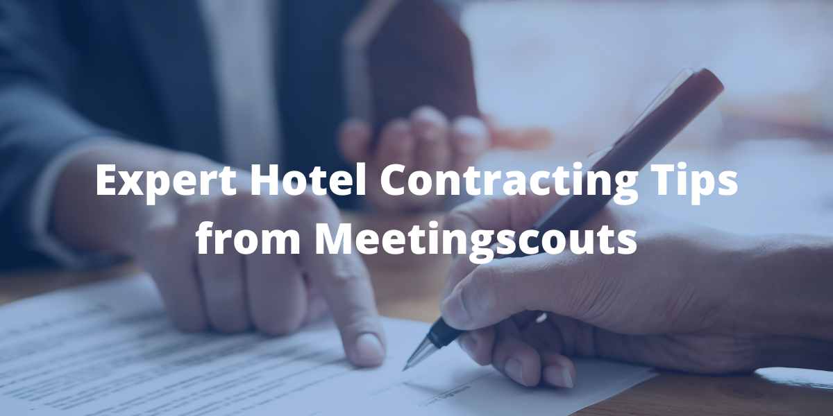 Hotel Contract Tips & Advice - Meetingscouts